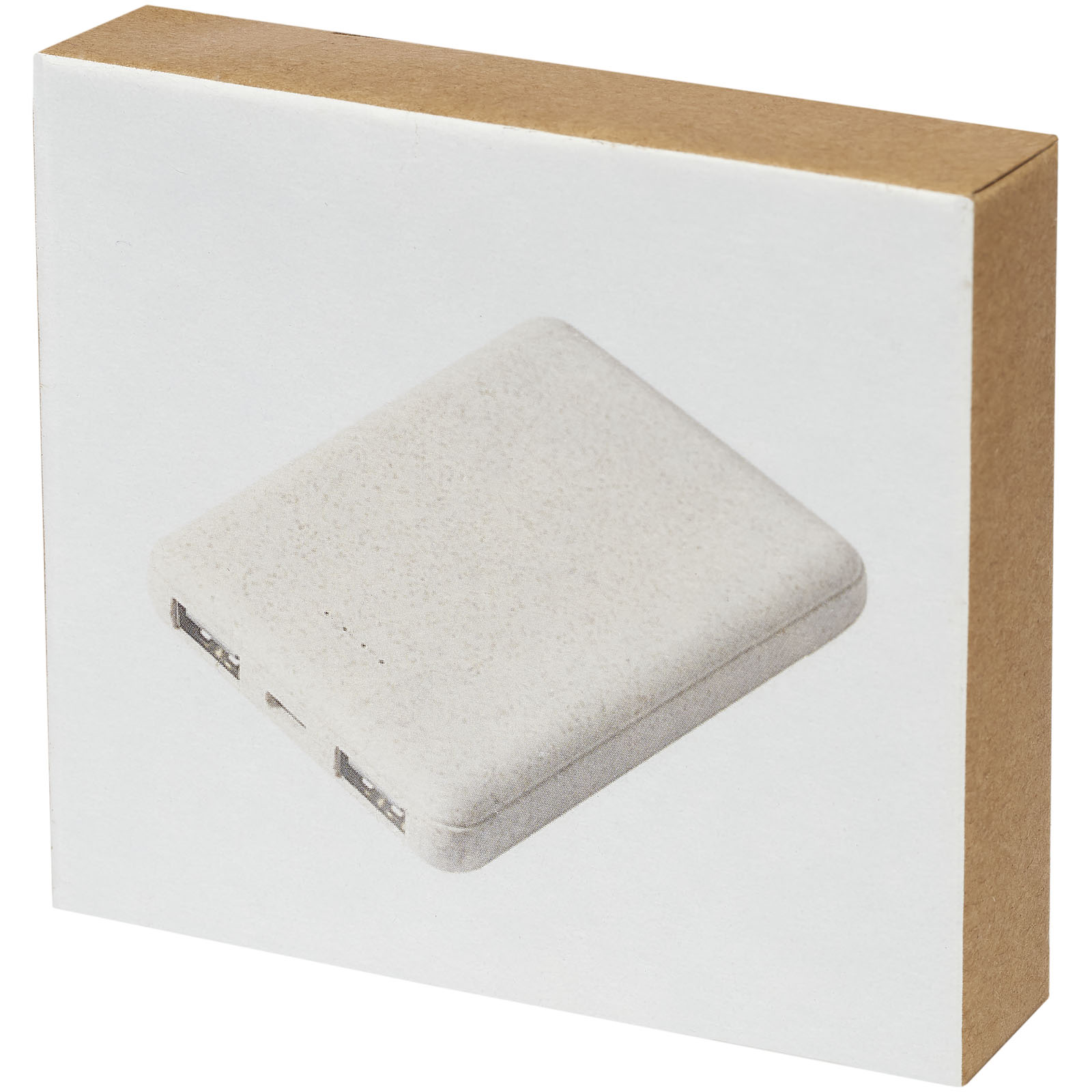 Power bank con logo 5000 mAh in paglia di grano | Da 5,87