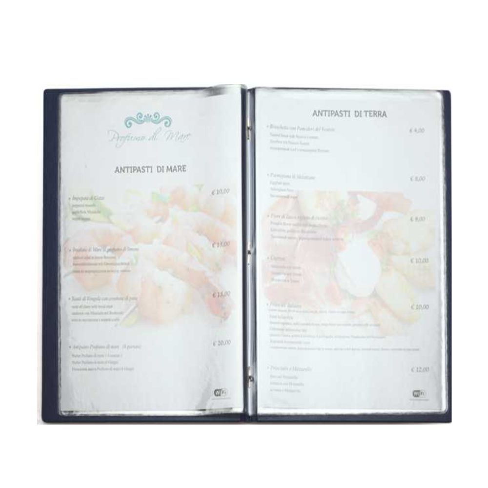 Porta menu ristorante personalizzato con logo | Stampasi