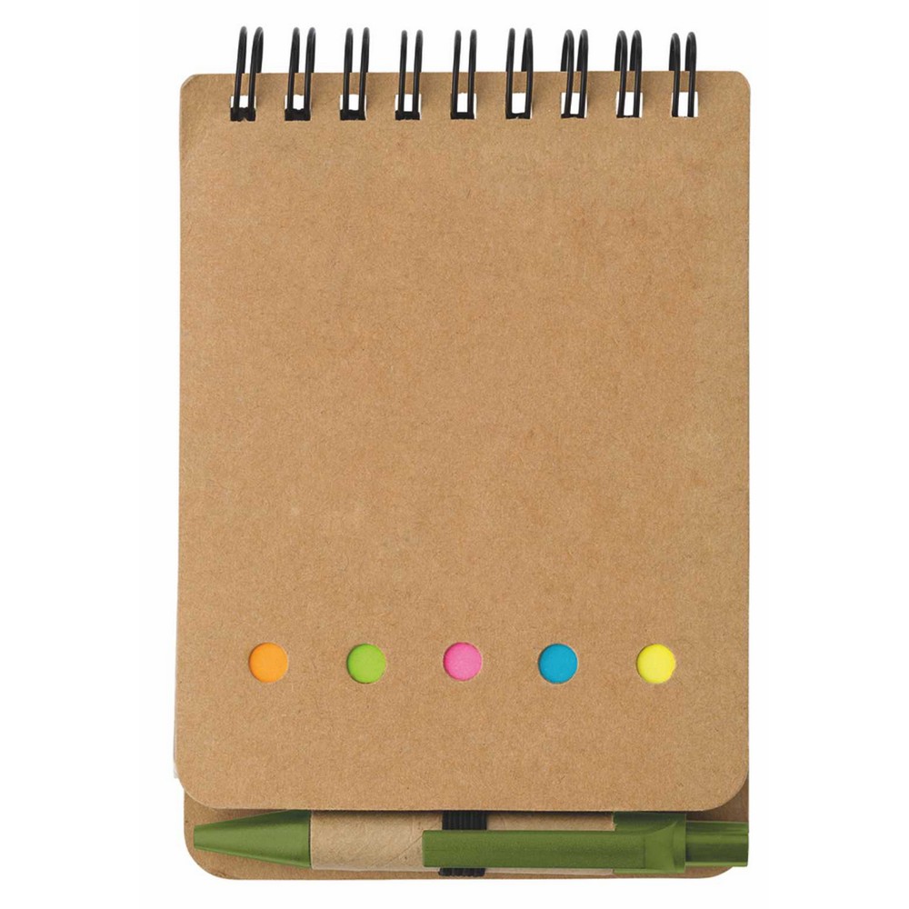 Blocco note spirale con Post-It personalizzato | Stampasi