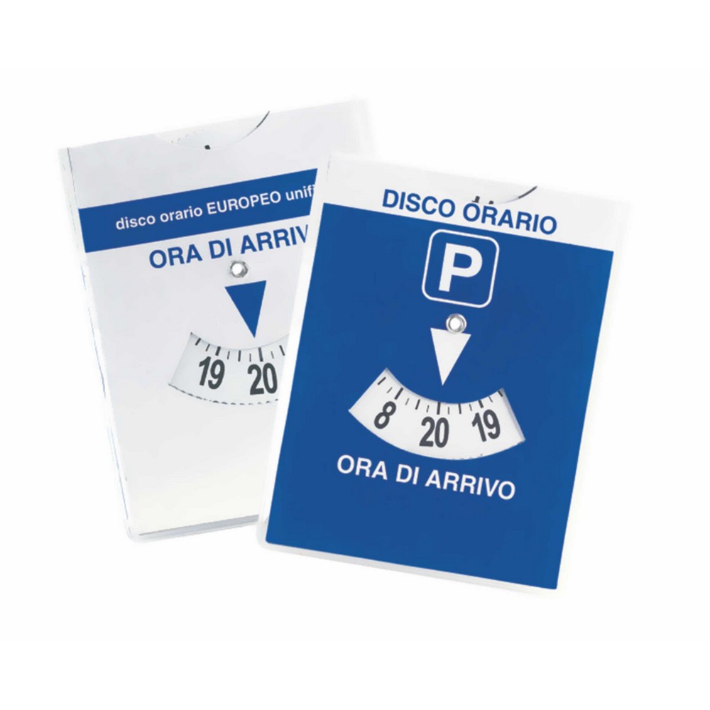 Disco orario auto personalizzato con logo online | Stampasi