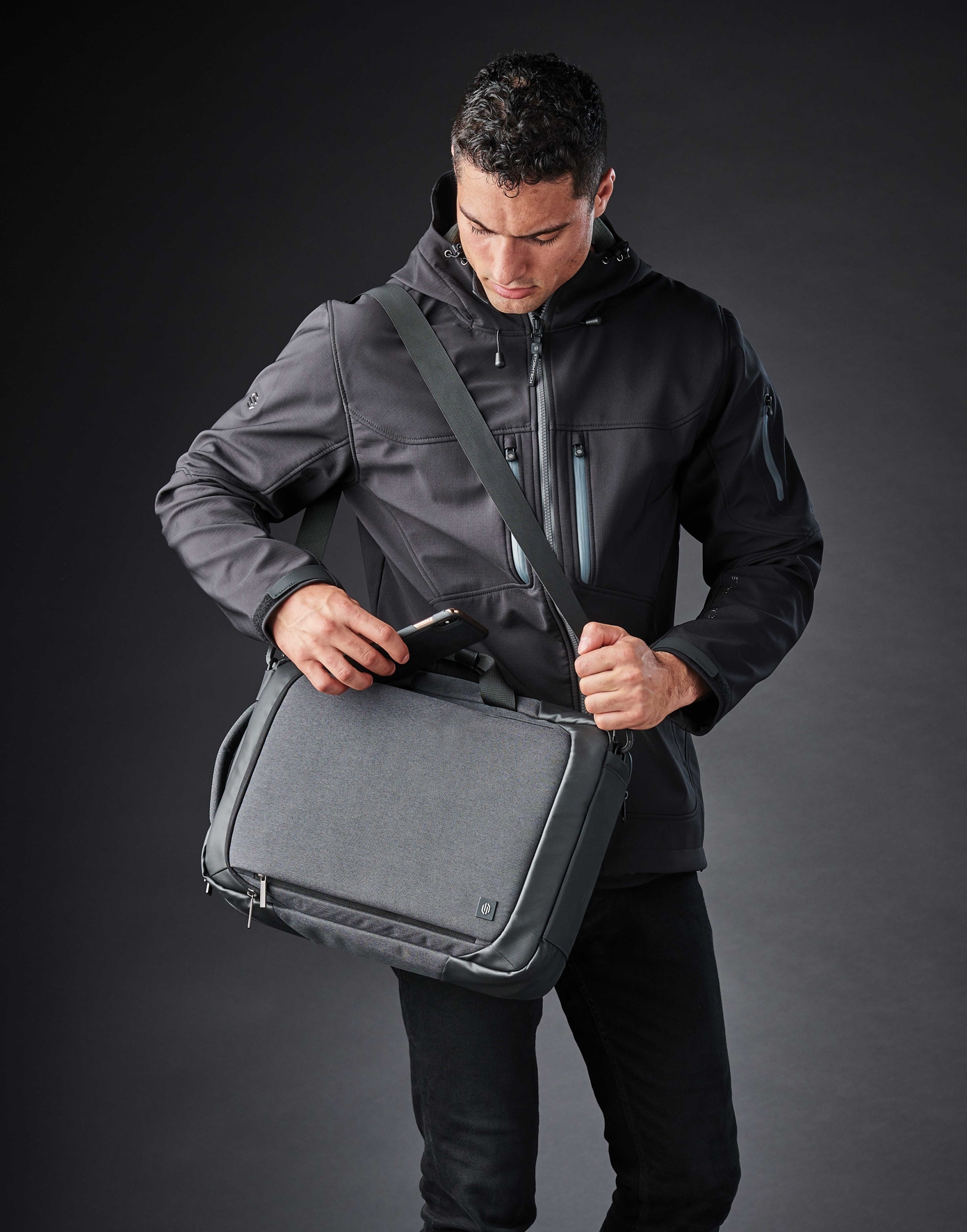 Borsa pc convertibile in zaino personalizzata | Stampasi