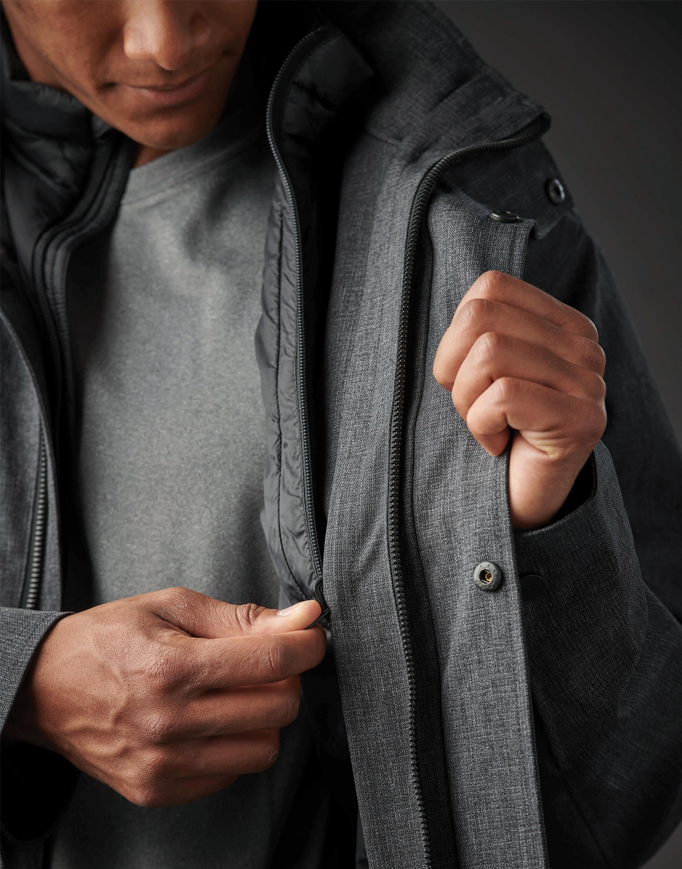 Giubbino impermeabile uomo personalizzabile | Stampasi