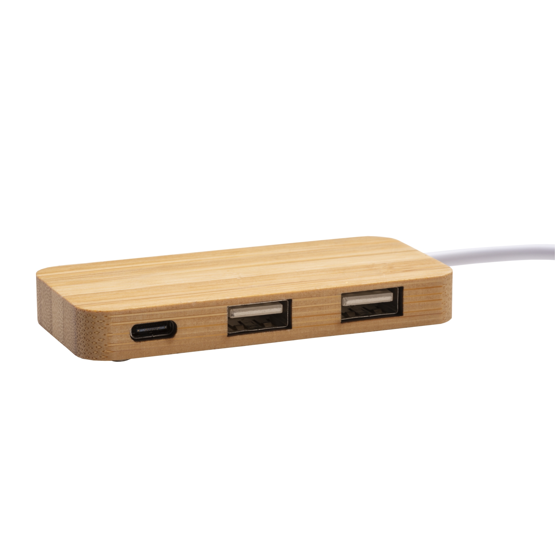 Hub Usb con 2 porte USB e Cavo Integrato