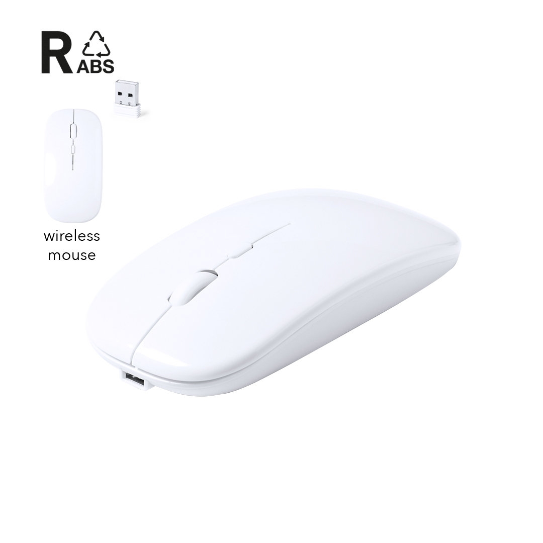 Mouse senza filo personalizzabile con logo | Stampasi.