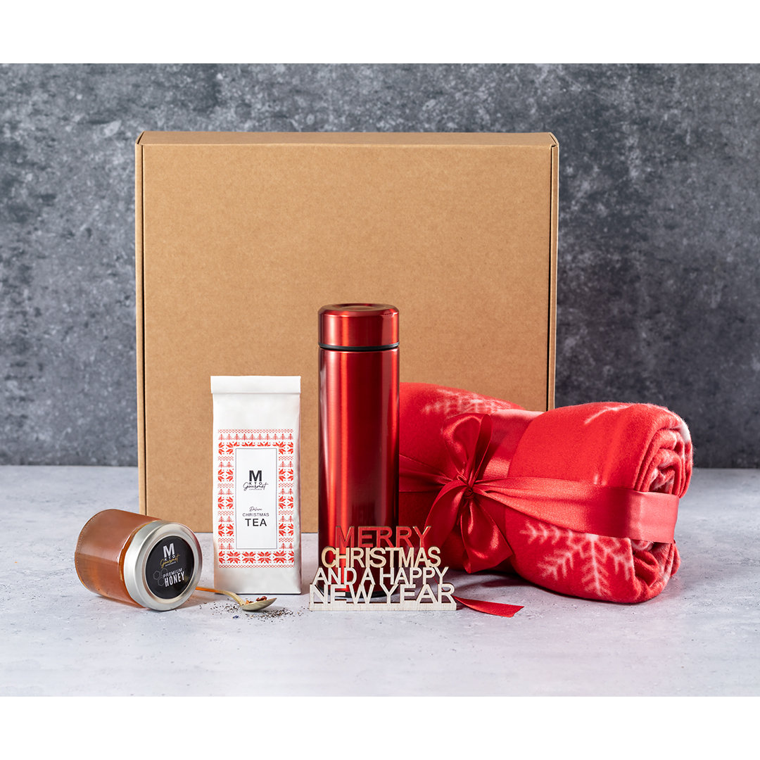 Set regalo Natale personalizzabile con logo | StampaSi