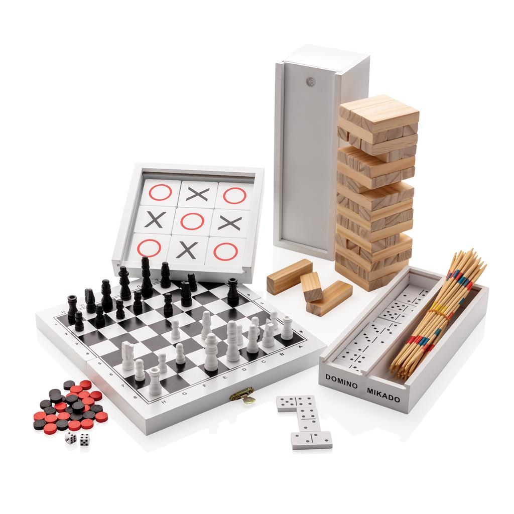 Set giochi da tavolo 3 in 1 personalizzato | Stampasi