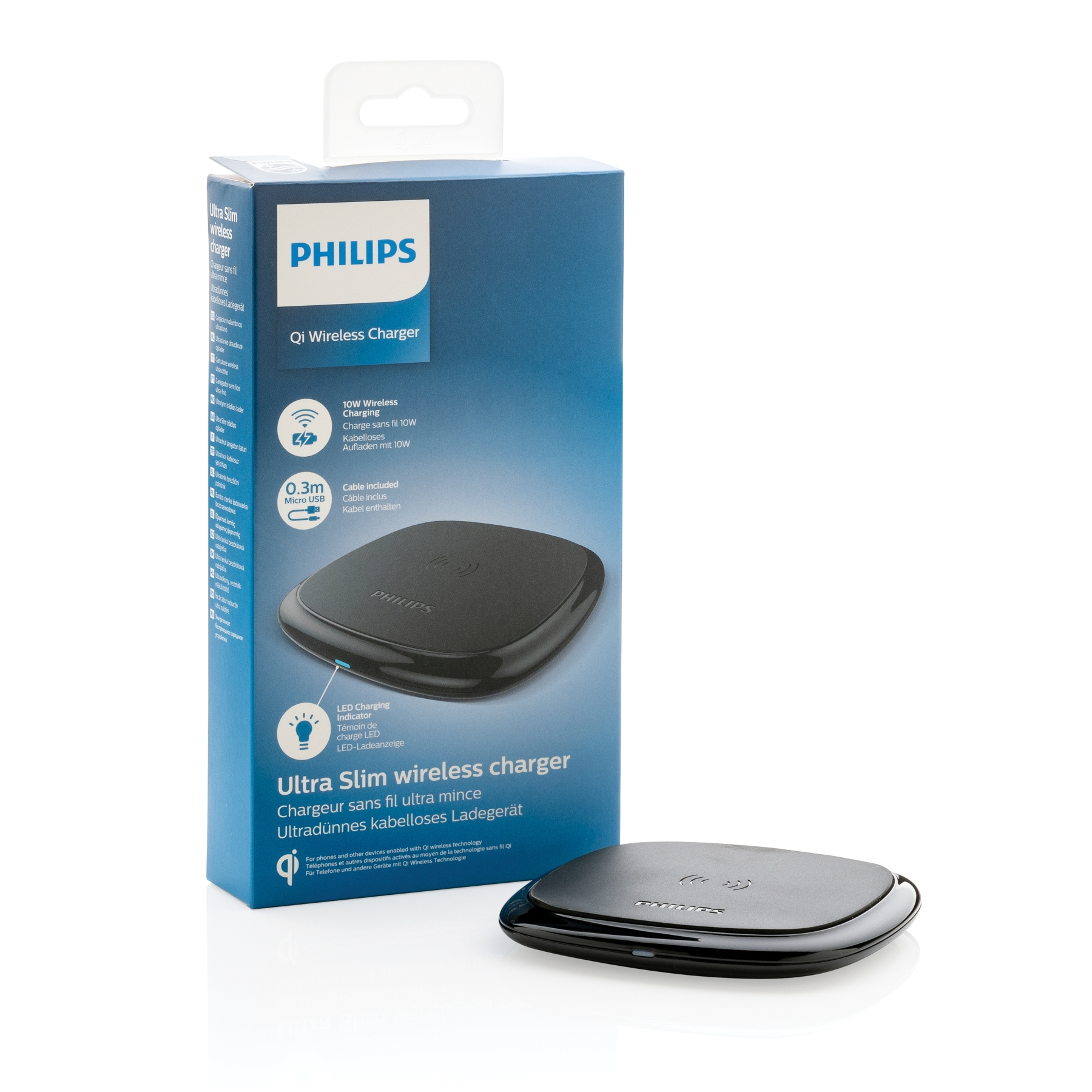 Caricatore wireless 10W Qi Philips