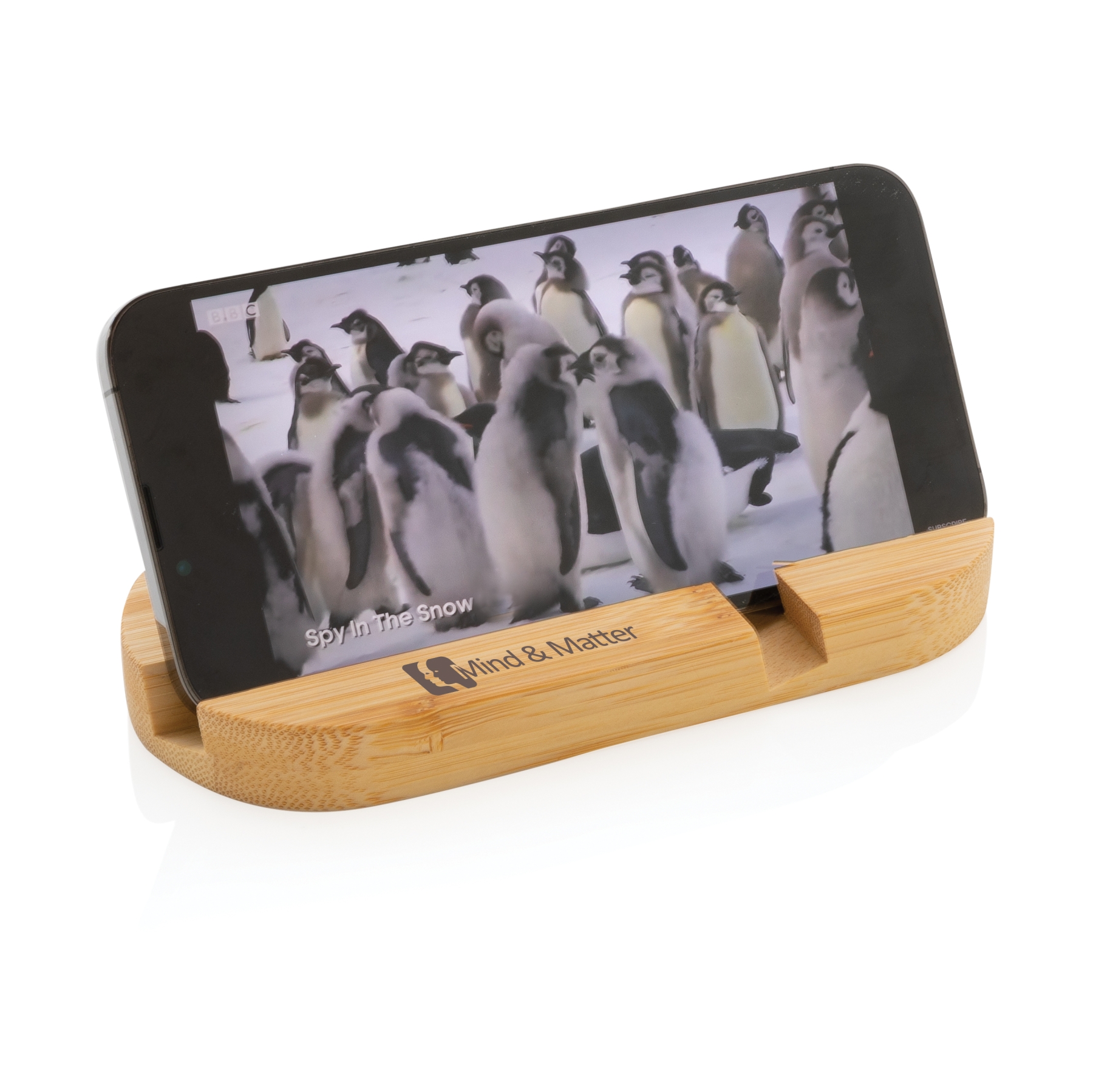 Porta tablet e smartphone in bambù