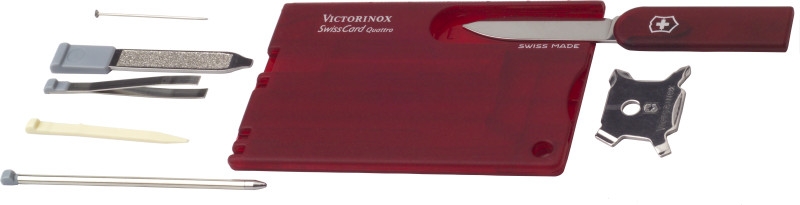 Victorinox SwissCard Quattro con 12 funzioni | Stampasi