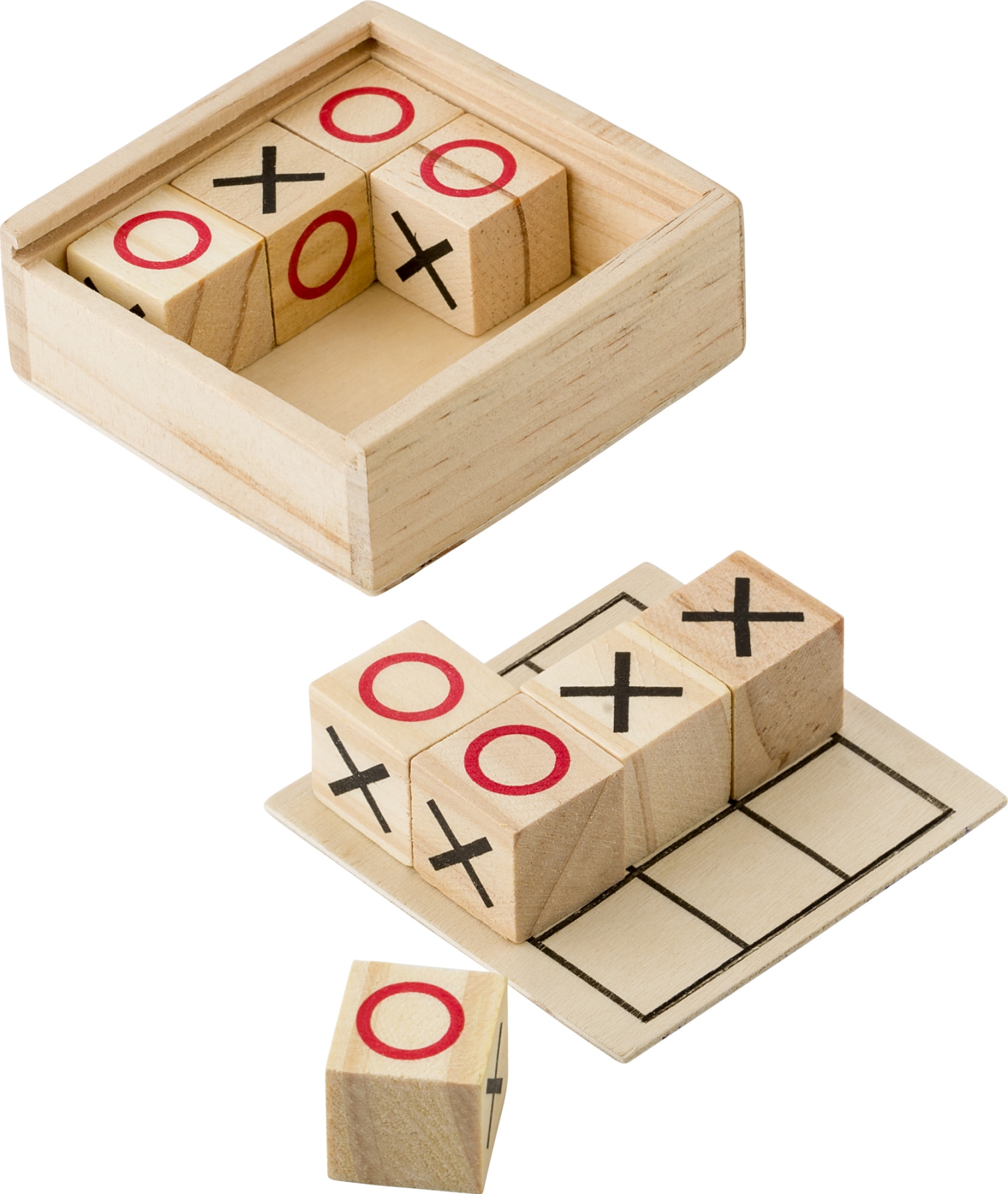 Gioco del Tris in legno Alessio