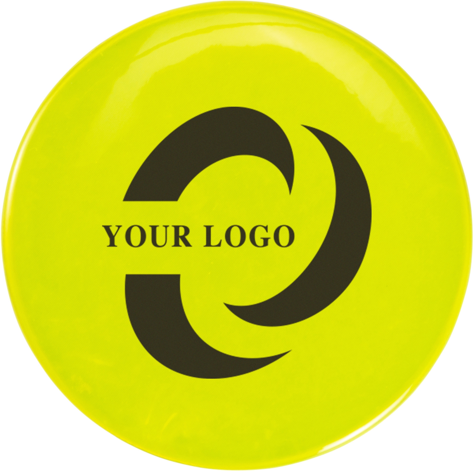 Spilla in PVC a bottone personalizzata con logo