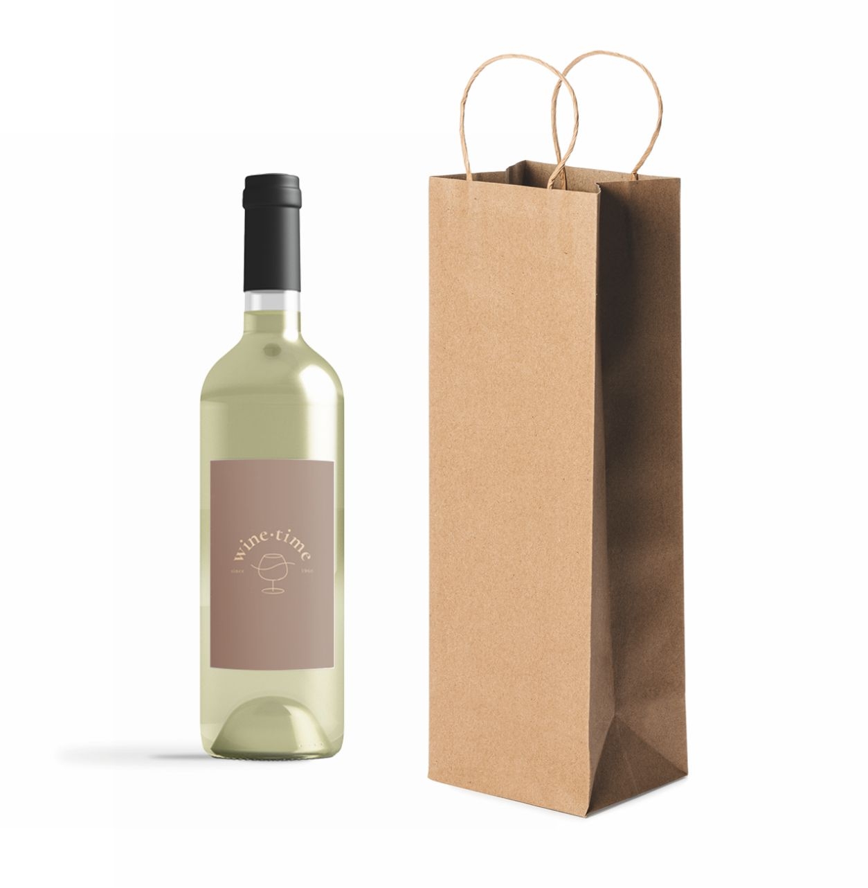 Sacchetti portabottiglie vino da personalizzare | Stampasi