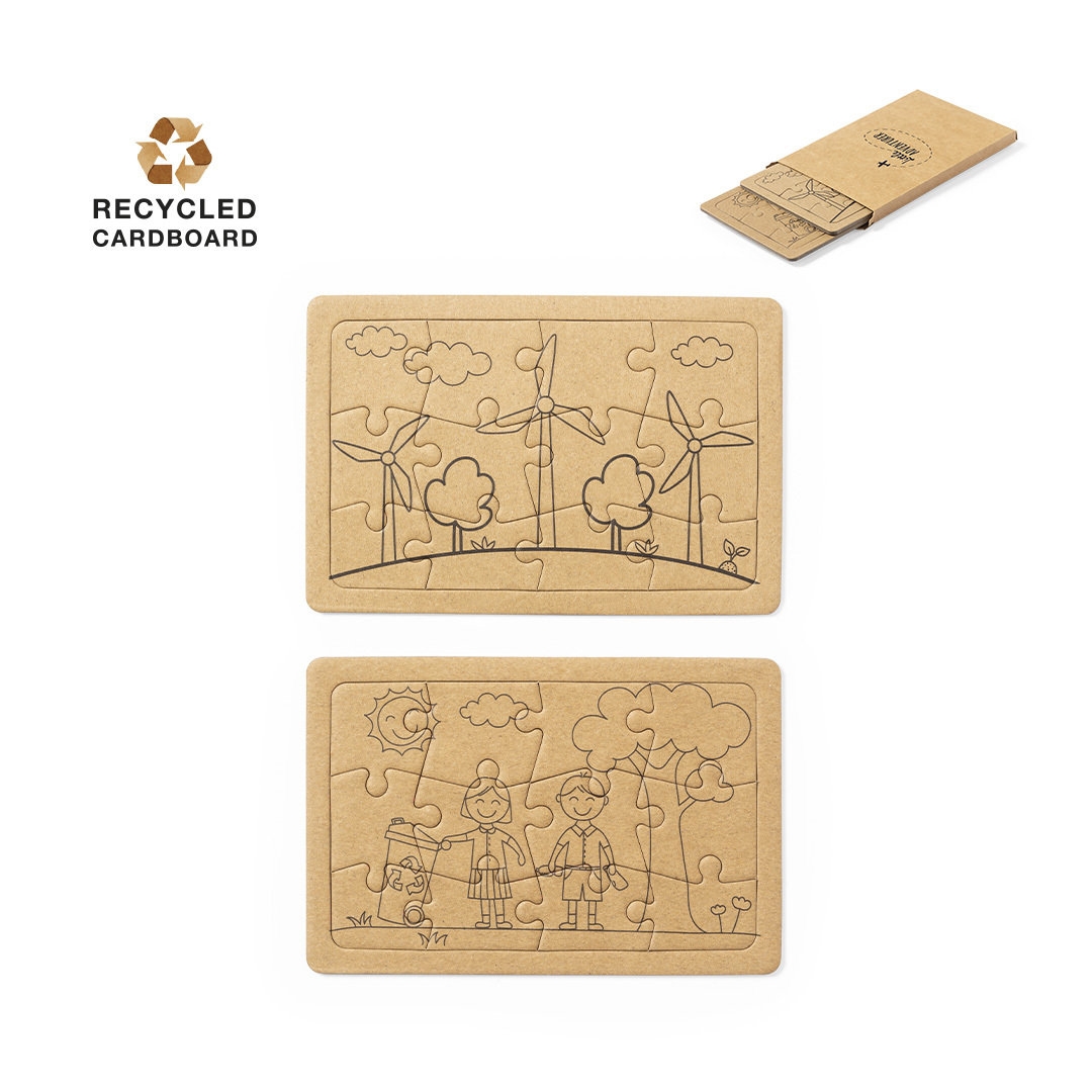 Set di puzzle 2 Puzzles 12 Pezzi