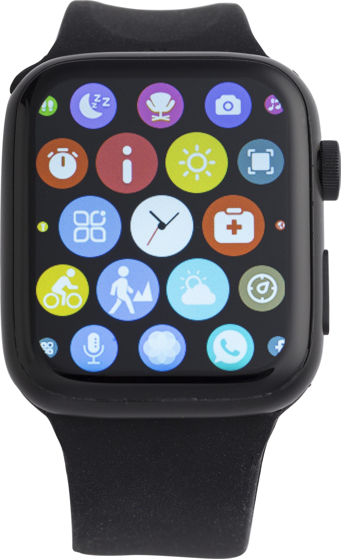 Smartwatch in PC/PVC con cinturino regolabile