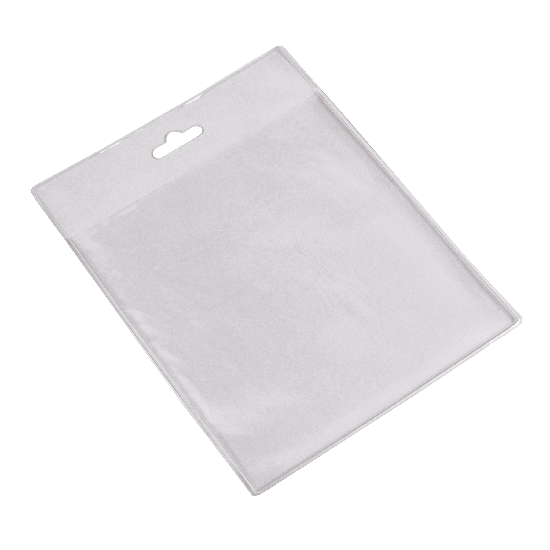 Porta badge in plastica PVC trasparente online | Stampasi