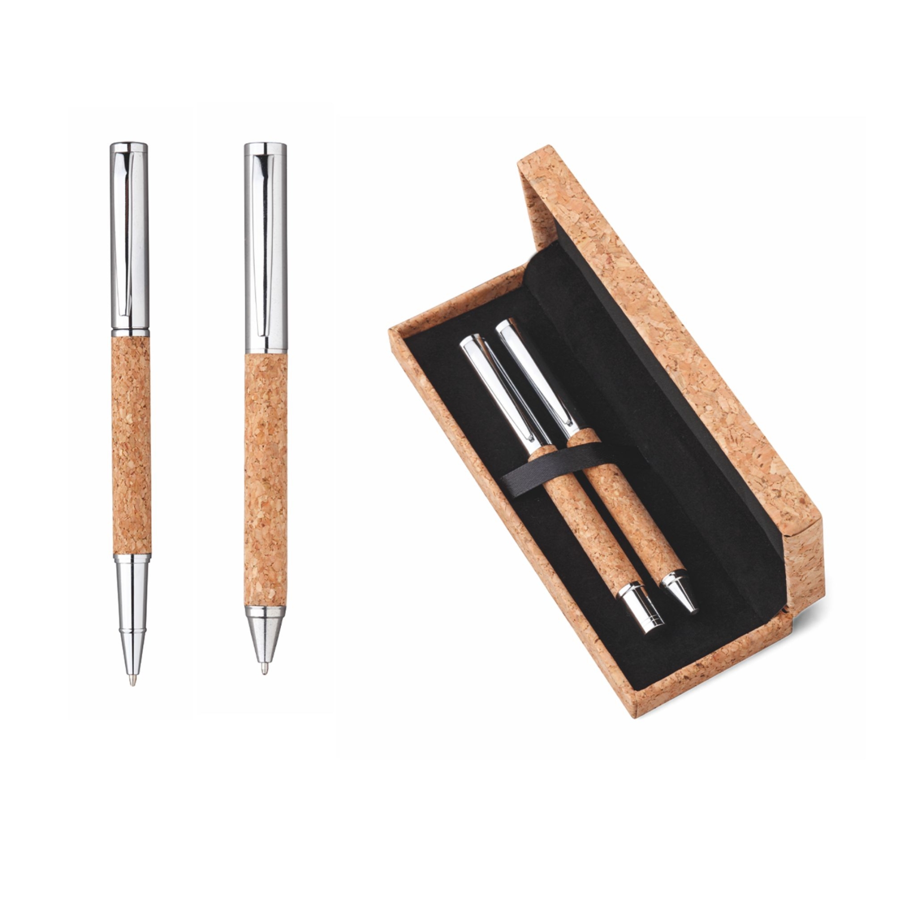 Penne da regalo personalizzate con logo set da 2 | Stampasi