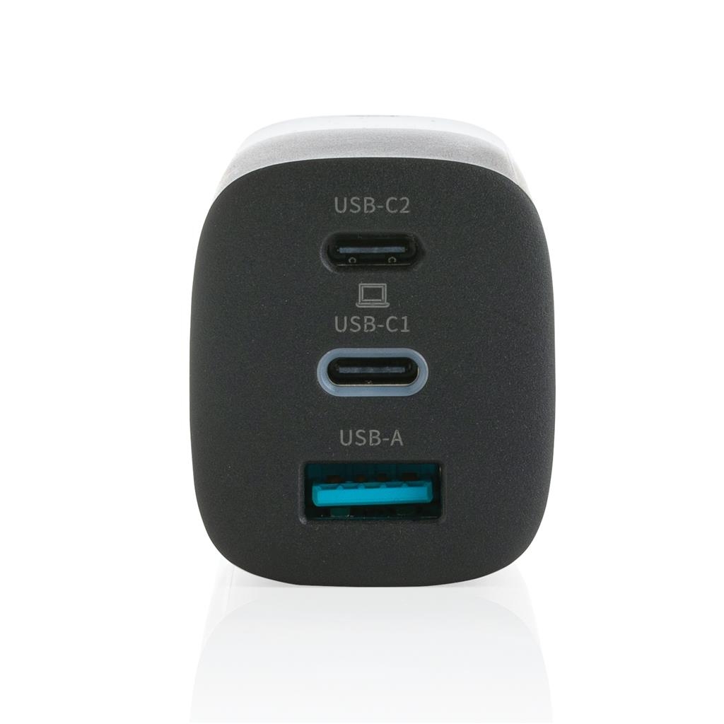 Caricatore da muro USB a 3 porte Philips 65W con logo online