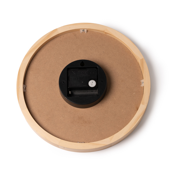 Orologio parete legno bamboo personalizzato | Stampasi