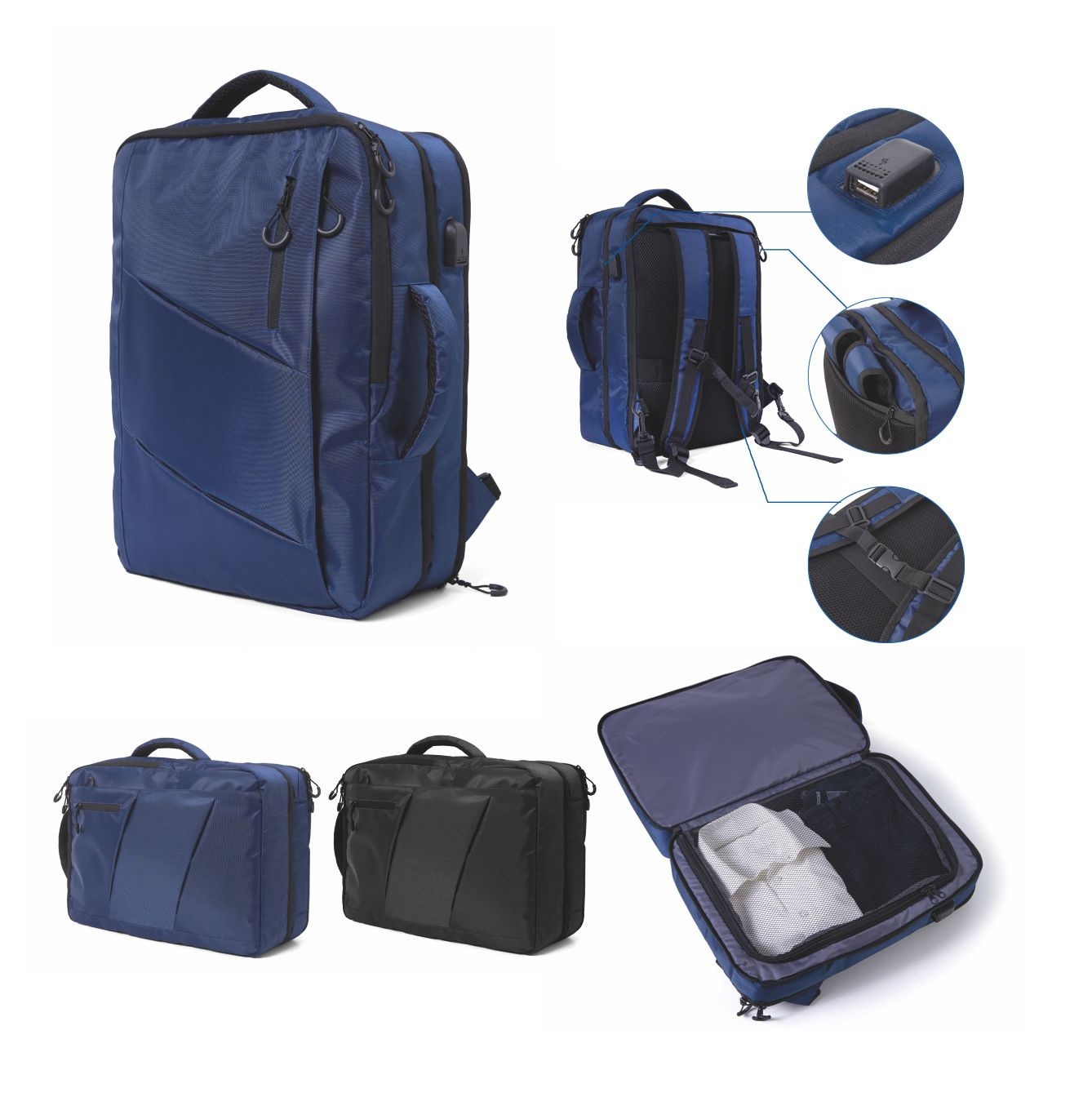 Zaino Da Cabina Portacomputer 16”con logo | Stampasi