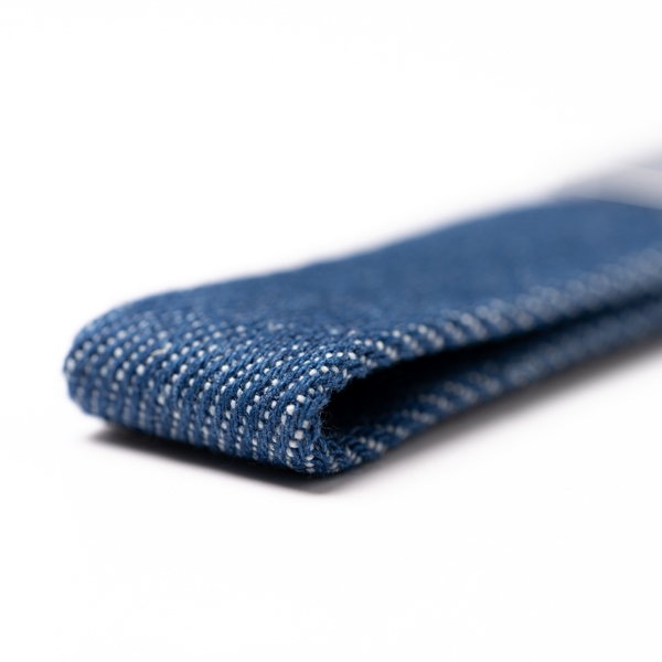 Portachiavi in tessuto denim personalizzato | Stampasi