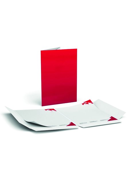 Cartelline A4 a 2 ante con 4 lembi personalizzate | Stampasi