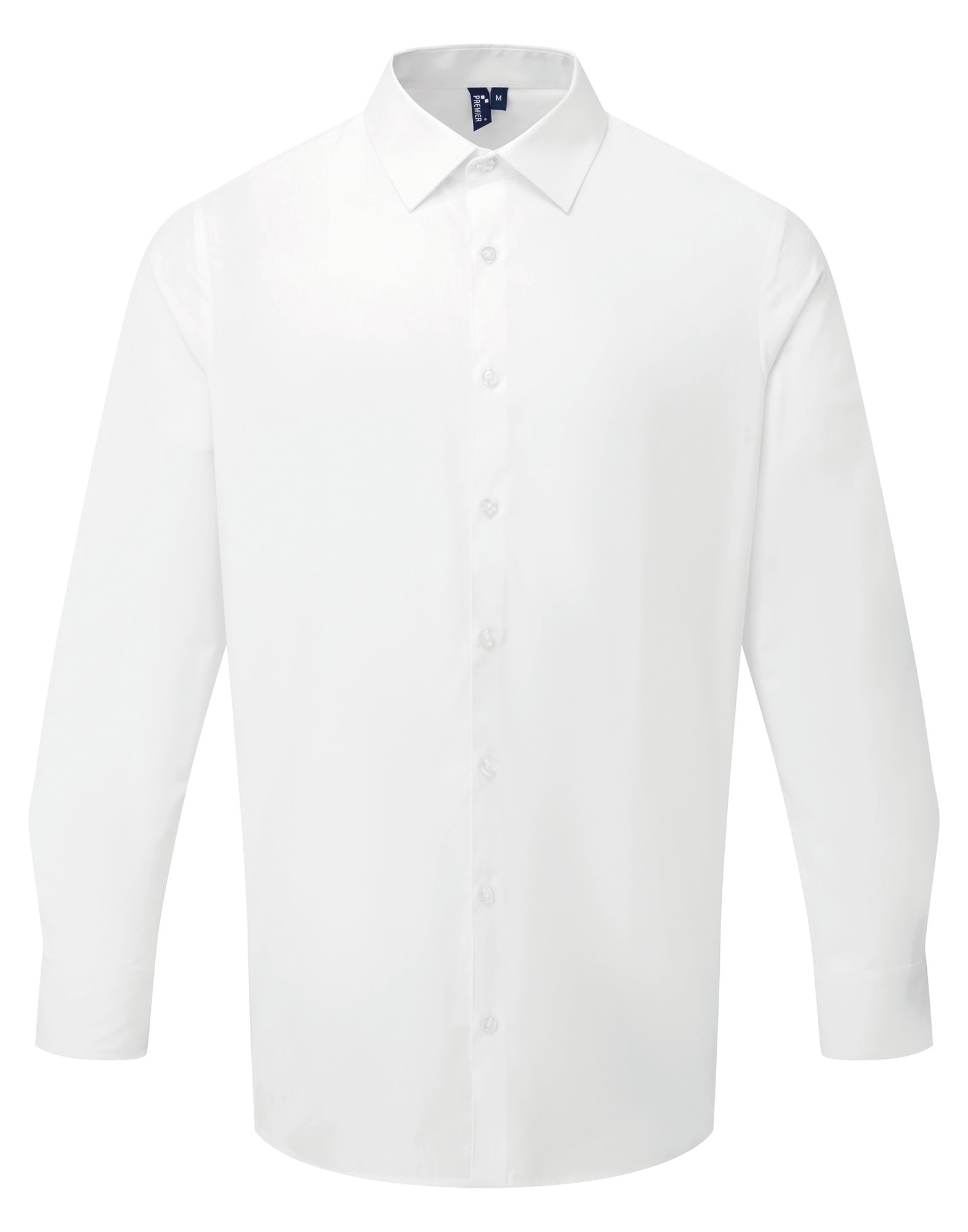 Camicia in popeline RECYCLIGHT a maniche lunghe da uomo