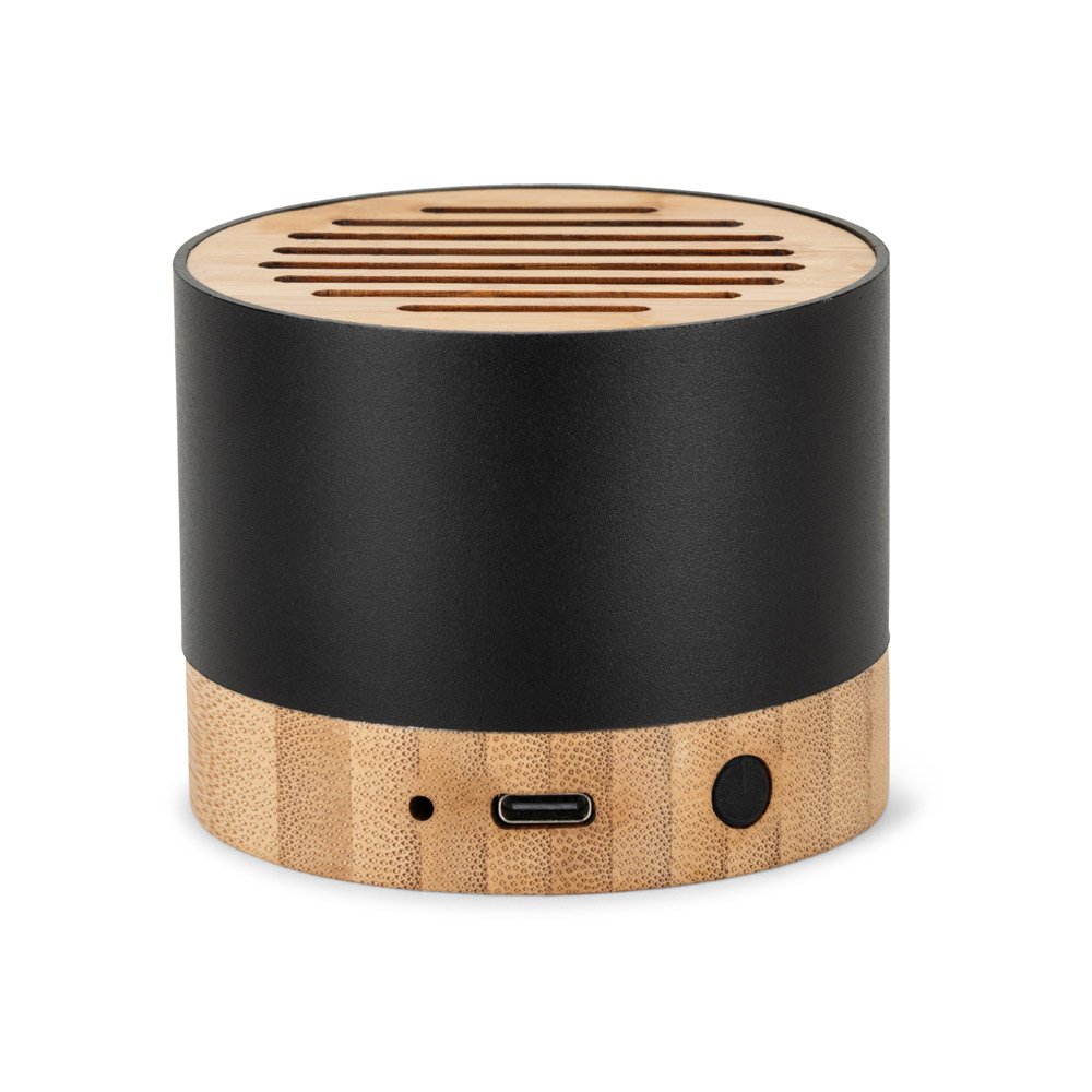 Colonna audio portatile in bambù e alluminio riciclato FERDINAND