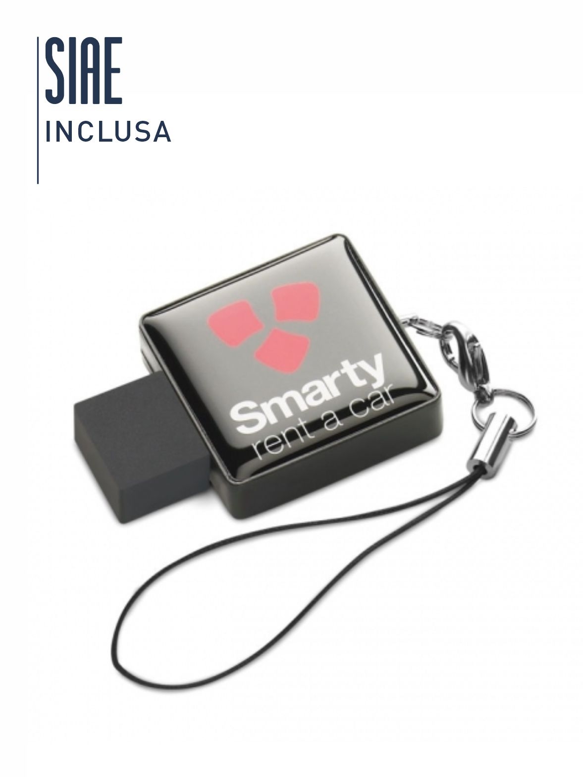 Penna usb con etichetta resinata personalizzata | Da 2,80