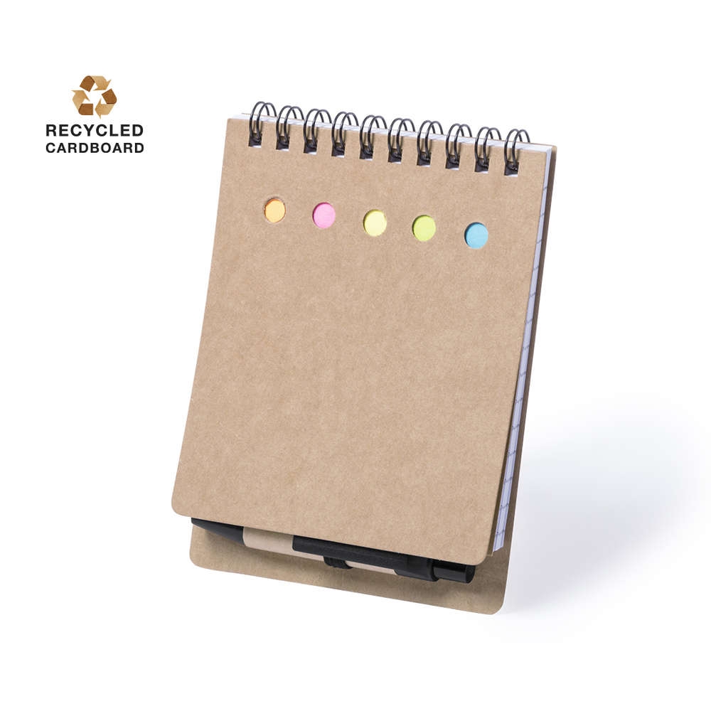 Block notes con copertina soft touch con logo | StampaSi