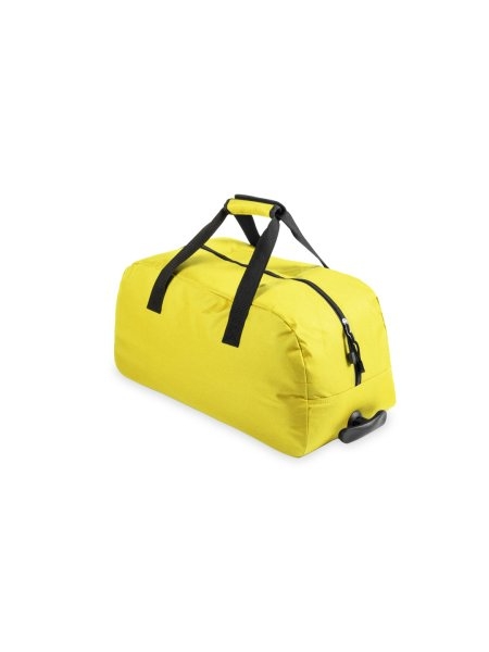 Borsone trolley a 2 ruote in poliestere cm. 27x55x27