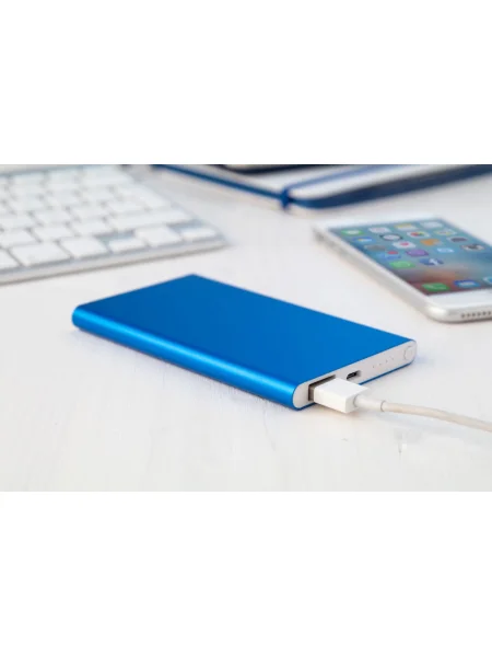 FlatFour USB power bank in alluminio 4000 mAh su stampasi.it