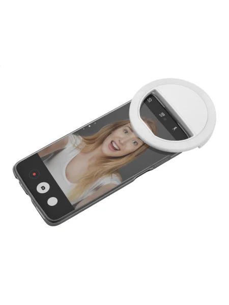 Radiance Luce anulare per selfie RABS con logo su stampasi