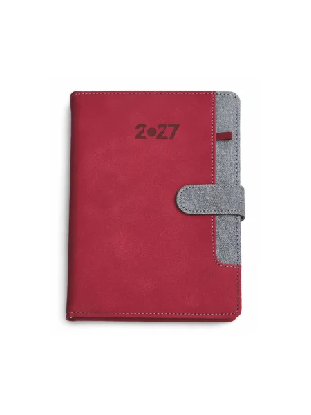 Agenda giornaliera a blocco fisso personalizzabile 15 x 21 cm