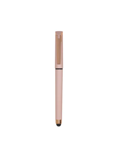 Penna roller touch refill nero personalizzabile Novira Gold
