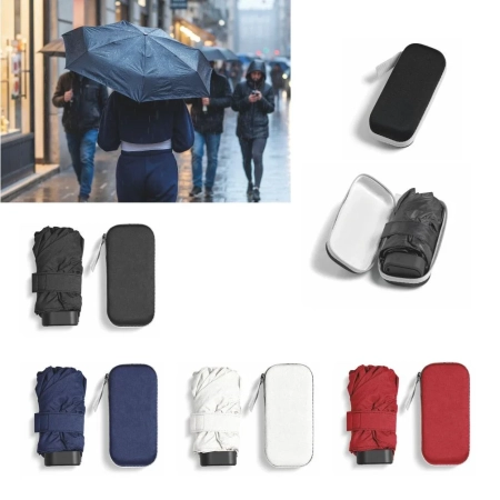 Ombrello mini in astuccio personalizzabile Vireo